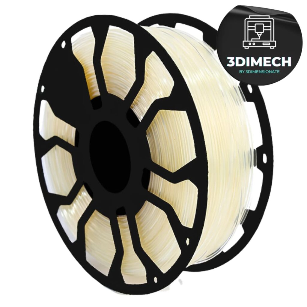 Filamento Pla Natural Cristal Hellbot Ecofila 1Kg 1.75Mm | Calidad Premium
